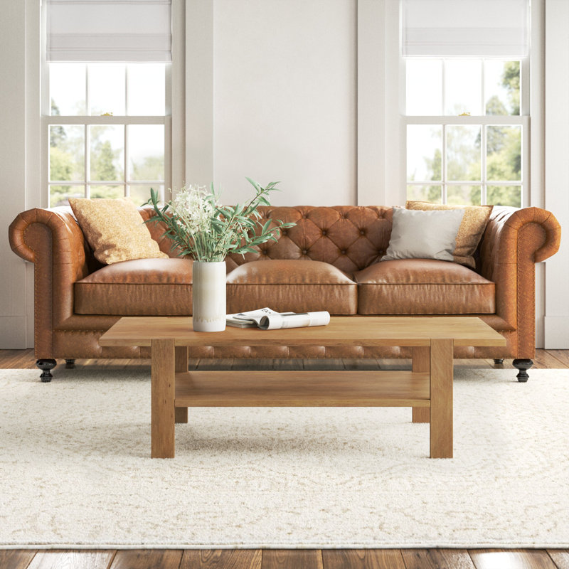 Birch Lane™ Meriwether Solid Wood Coffee Table | Wayfair